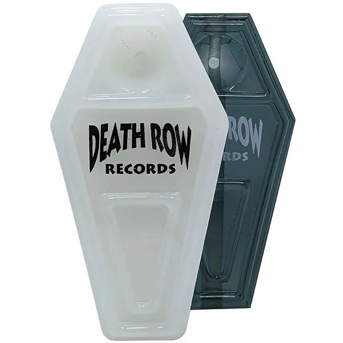 Death Row Records Coffin Hand Pipe – Metallic Glass Spoon | Glass ...